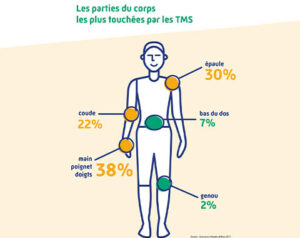 Risques de TMS en entreprise : Comment prévenir les risques